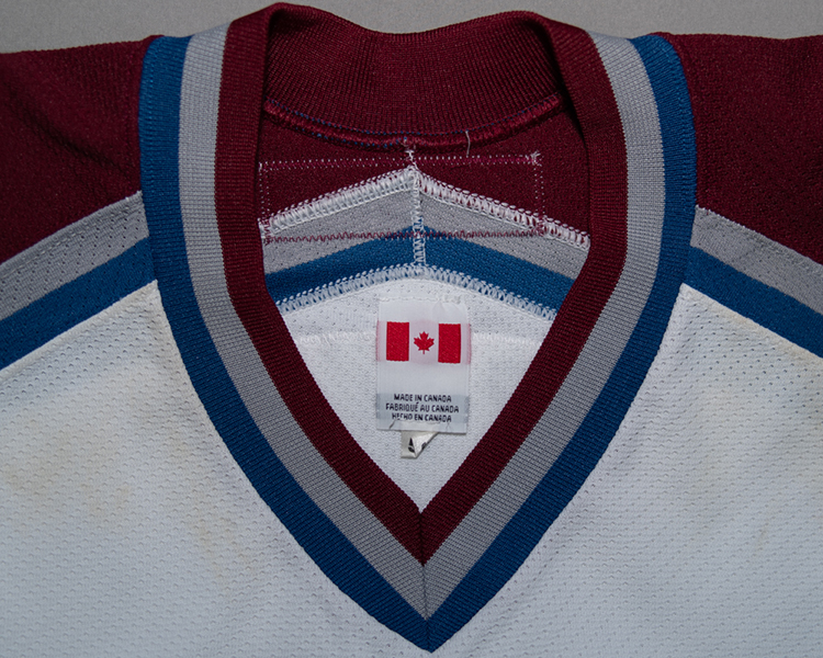 Mike Keane 2002-2003 Colorado Avalanche game worn home jersey